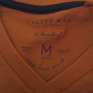 Cactus Man | Shirts | Cactus Man V Neck Short Sleeves T Shirt | Poshmark